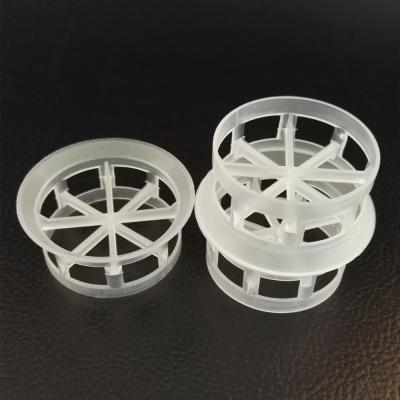 China Plastic Mini Cascade Ring Random Packing For Carbon Dioxide Degassing And Vacuum Distillation for sale