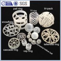China PP Plastic Net Tower Packing Ring 25mm, 38mm, 50mm For Urea Unit In Fertilizer Industry for sale