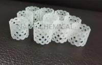 China White Polypropylene TP Ring 25mm For Urea Prilling Tower In Fetilizer Industry for sale