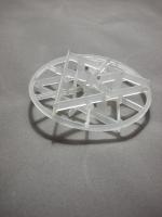 China Plastic Snowflake Ring Random Packing 90mm For Environmental Scrubbers and Strippers for sale