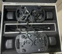 China 6x60W Used Stage Lights Single Face Moving Head Wash Light 3.5 - 45 Degree Zoom DMX512 for sale