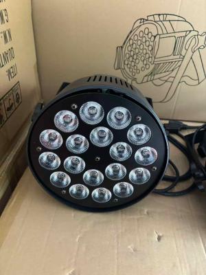 China High Brightness 18 LED Par Light Indoor LED Stage Wash Lights IP20 For Wedding Party Bar Banquet Event for sale