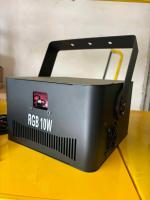 China Professional Laser Beam Light 10W RGB Animation Laser Projector IP20 Indoor for sale