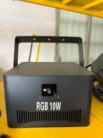 China Professional Laser Beam Light 10W RGB Animation Laser Projector IP20 Indoor for sale