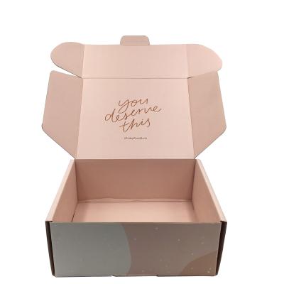China Custom Printed Folding Paper Gift Box 25x20x10cm for Cosmetics Electronics Packaging for sale