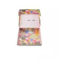 China Folding Fashion Cardboard Gift Boxes For Apparel Custom Color Printing for sale