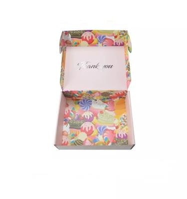 China Folding Fashion Cardboard Gift Boxes For Apparel Custom Color Printing for sale