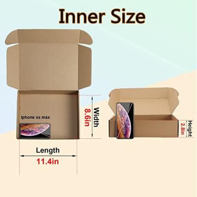 China FSC C1S Grey Corrugated Cardboard Gift Boxes No Printing for sale