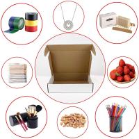 China Custom Corrugated Cardboard Shipping Boxes 12x9x3 Inches for Small Business Mailing Packaging for sale