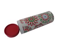 China Custom Paper Tube Tea Packaging PT08 Food Grade Cardboard Cylinder Container 500 Pcs MOQ for sale