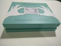 China Custom C2S Art Paper Rigid Gift Box 13.3x13.3x6.35cm Rectangle Logo Printed Packaging for sale