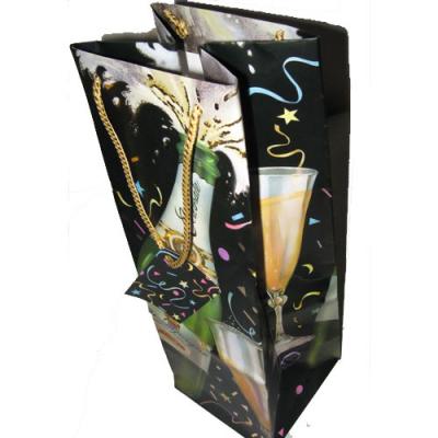 China Custom Cardboard Paper Gift Bags 0.5kg with Cotton Rope Handles for Shopping for sale