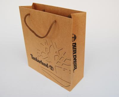 China 250 Gsm Kraft Paper Gift Bags 25x38x13.5cm Custom Printed SGS Certified for sale