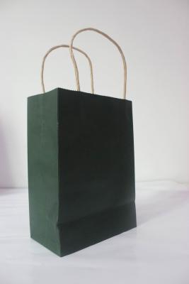 China Custom Kraft Paper Bags with Handles 8x10x2 Inch 200pcs SGS Certified for sale