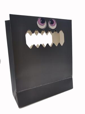 China FSC Certified 250gsm Custom Printed Recycled Paper Bags for Clothing Carrier with Handles for sale