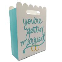 China Custom Kraft Paper Gift Bag 80-120gsm Recyclable Shopping Packaging with Handle for sale