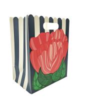 China Custom Printed Jewelry Shopping Bag Luxury Gift Paper Bag with Handle 500 PCS MOQ for sale
