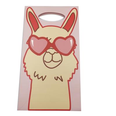 China Custom Paper Gift Bag with Window Handle Colorful Printing Shopping Bag for Clothing 500 PCS MOQ for sale