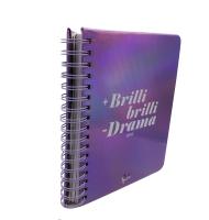 China Hard Cover Spiral Personal Organizer 8.25x6.25 Inches Weekly Monthly Notebook OEM for sale