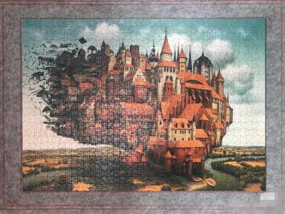 China 1000 Piece Custom Jigsaw Puzzle for Kids 300gsm C1S Paper 12.5x17 Inch for sale