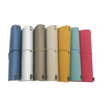China Custom A5 A6 PU Leather Notebook Rubber Band 160pp Simple for sale