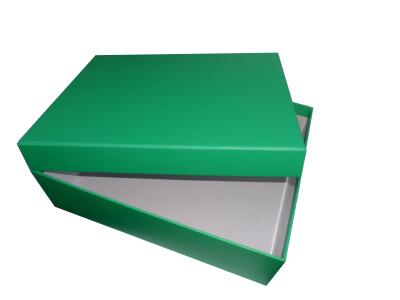 China Custom Printed Cardboard Boxes 12x12 Inch Hardcover Gift Box with Lid 157gsm for sale