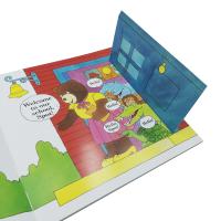 China 300gsm C1S Custom Kids Story Book 4C Colorful Printing Children Board Book Hardcover for sale