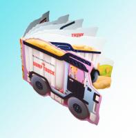 China Custom 350gsm Hardcover Board Book 30pp Die Cut Pop Up Children Printing Service for sale