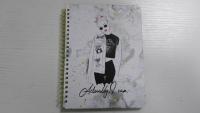China Custom Hardcover Spiral Notebook 120GSM Graph Paper A5 Matte Lamination OEM for sale