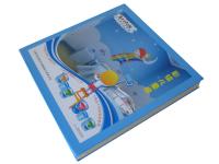 China Custom 2.5mm Children Board Book Durable Binding CMYK Full Color Printing for sale