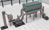 China Output 3T/H Micro Grinding Mill 237kw 4 Ring Layers For 1500 Mesh Powder for sale