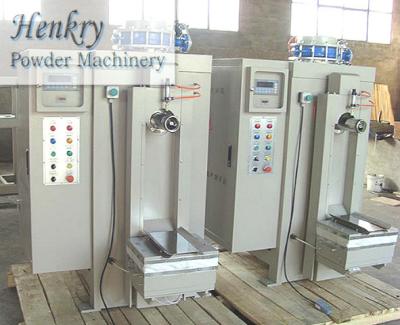 China 400-2500 Mesh Powder Bagging Machine , 3KW Calcite Powder Packaging Machine for sale