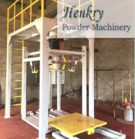 China Stable PLC Auto Bag Packaging Machine , 0.5Mpa Powder And Packaging Machines for sale