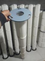 China Cylindrical Practical Dust Collector Filter Bags Top Diameter 142mm for sale