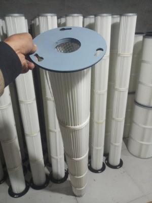 China Cylindrical Practical Dust Collector Filter Bags Top Diameter 142mm for sale
