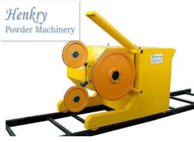 China 22KW Explosionproof Diamond Wire Saw Cutting Machine 600mm Wheel 0-40m/s for sale
