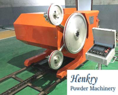 China Granite Diamond Wire Cutting Machine 22-75KW 20-150M Cutting Length for sale