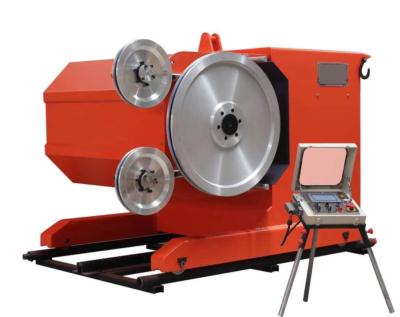 China Granite Diamond Wire Saw Cutting Machine 0-40M/H 360 Degree Rotation for Marble Quarrying for sale