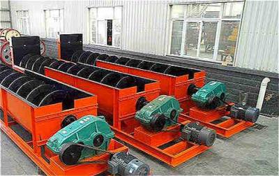 China Single Screw Spiral Classifier 750-3000mm Diameter 3-45KW Sand Washing Equipment for sale
