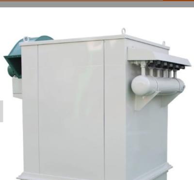 China Rectangular Industrial Pulse Jet Dust Collector 1000 CFM High Efficiency Bag Filter for sale