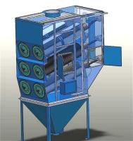 China Vertical Metallurgy Industrial Dust Collector Filter Explosionproof for sale
