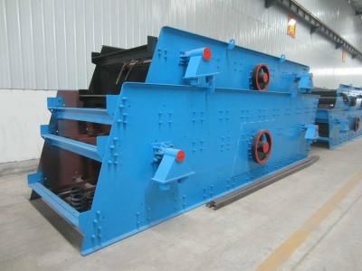 China Multi Layer Circular Vibrating Screen 20-100 TPH Mining Linear Sieve for sale