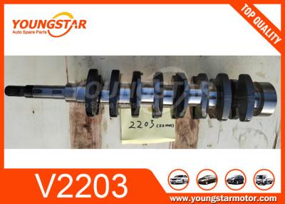 China Alloy Steel Engine Crankshaft For Kubota Tractor V2203 for sale
