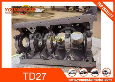 China 8V / 4 CYL Iron Diesel Engine Cylinder Block For NISSAN TD27 for sale