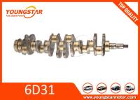China Forging & Casting Engine Crankshaft for Mitsubishi 6D31 6D31T ME082505 Crankshaft for sale