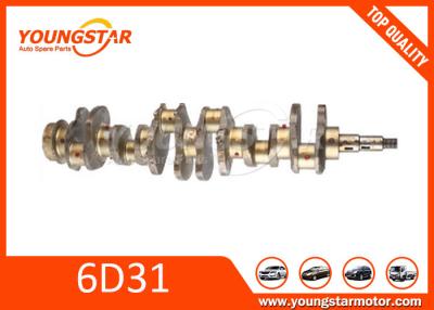 China Forging & Casting Engine Crankshaft for Mitsubishi 6D31 6D31T ME082505 Crankshaft for sale