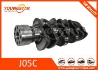 China High Performance Forged Crank Shaft For Hino J05C J05E Crankshaft 13411-2281 for sale