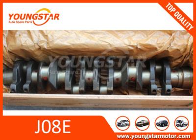 China SK350-8 Excavator Parts HINO J08E J08C Alloy Steel Crankshaft 13411-2241 for sale