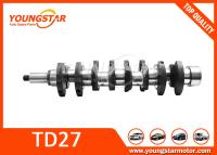 China Engine Parts NISSAN  TD27 Crankshaft 12201-67001 12200-65300 for sale