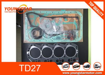 China TD27 Full Engine Repair Kits 10101-43G85 Cylinder Head Gasket Set for sale